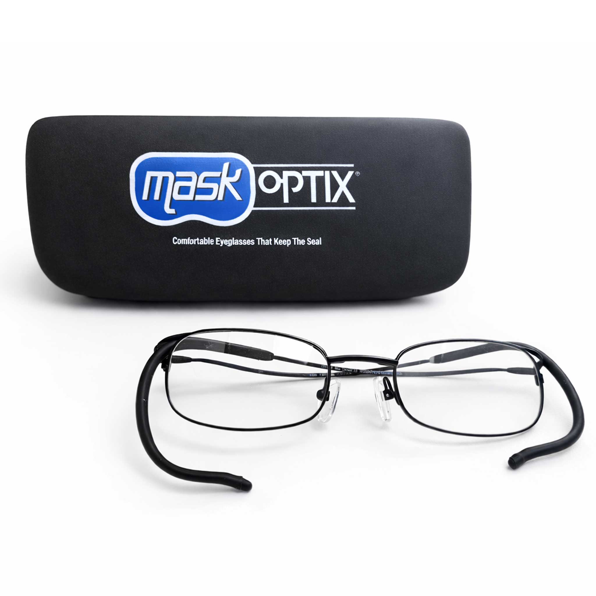 Maskoptix Prescription Diving Glasses EAB-8-Matte Black – MaskOptix ...